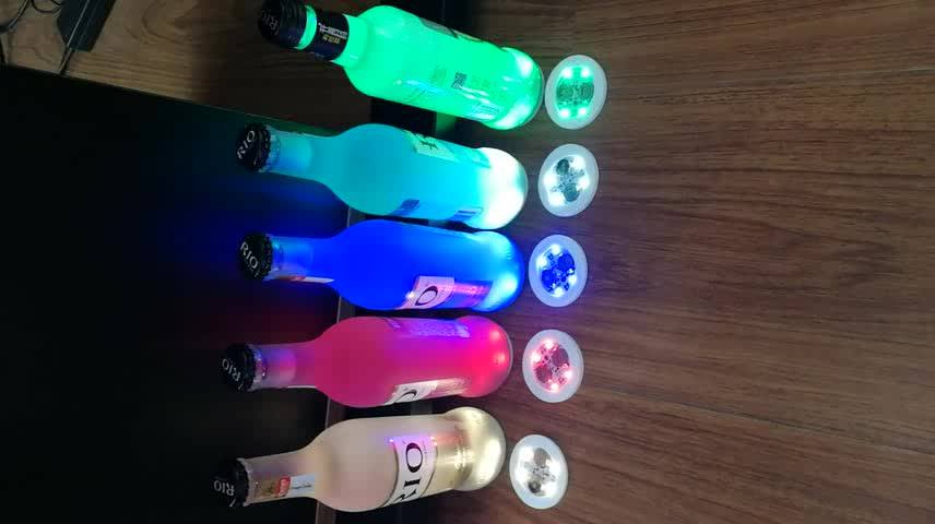 Cheap Beer Coasters Wine Bottle Lights Flashing Led Bottle Sticker ...