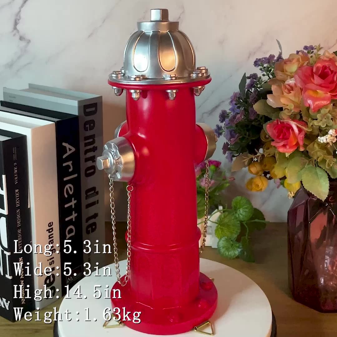 14'' Dog Fire Hydrant Garden Statue,Perfect Puppy Pee Training Post ...