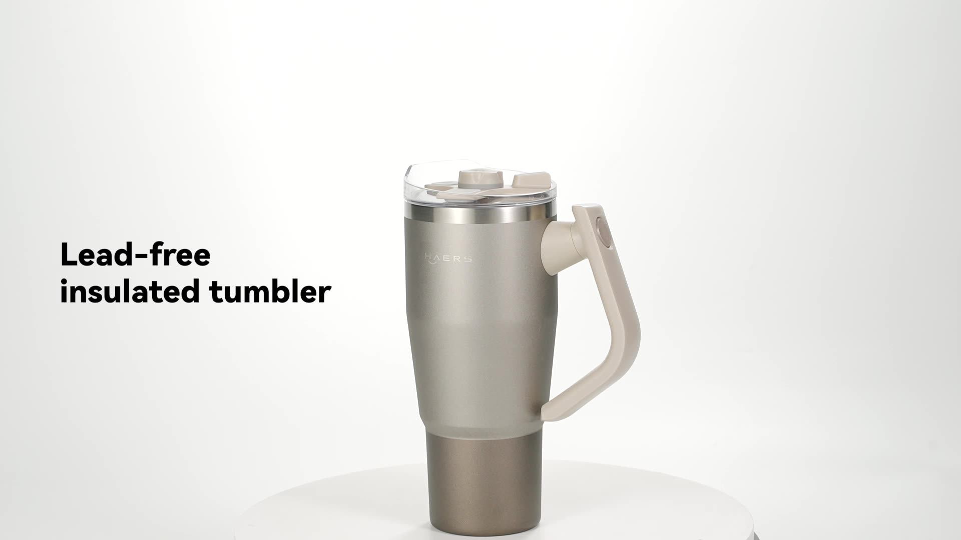 2024 New Rotatable Handle Vacuum Insulated Cups Stainless Steel Travel ...