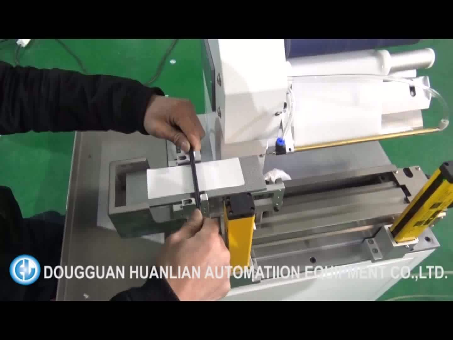 Automatic Cable Wire Label Folding Labeling Machine Applicator System ...