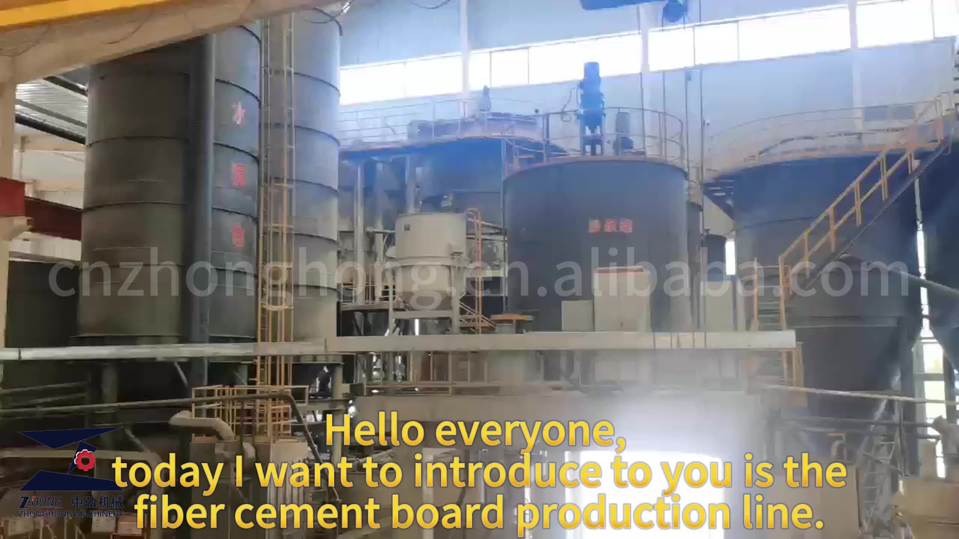 100% Non-asbestos Fiber Cement Board Equipment Exterior Manufacturing ...