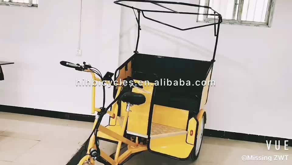 Electric Pedicabs Taxi Rickshaw Bikes For Passenger 3 Wheels Bike ...