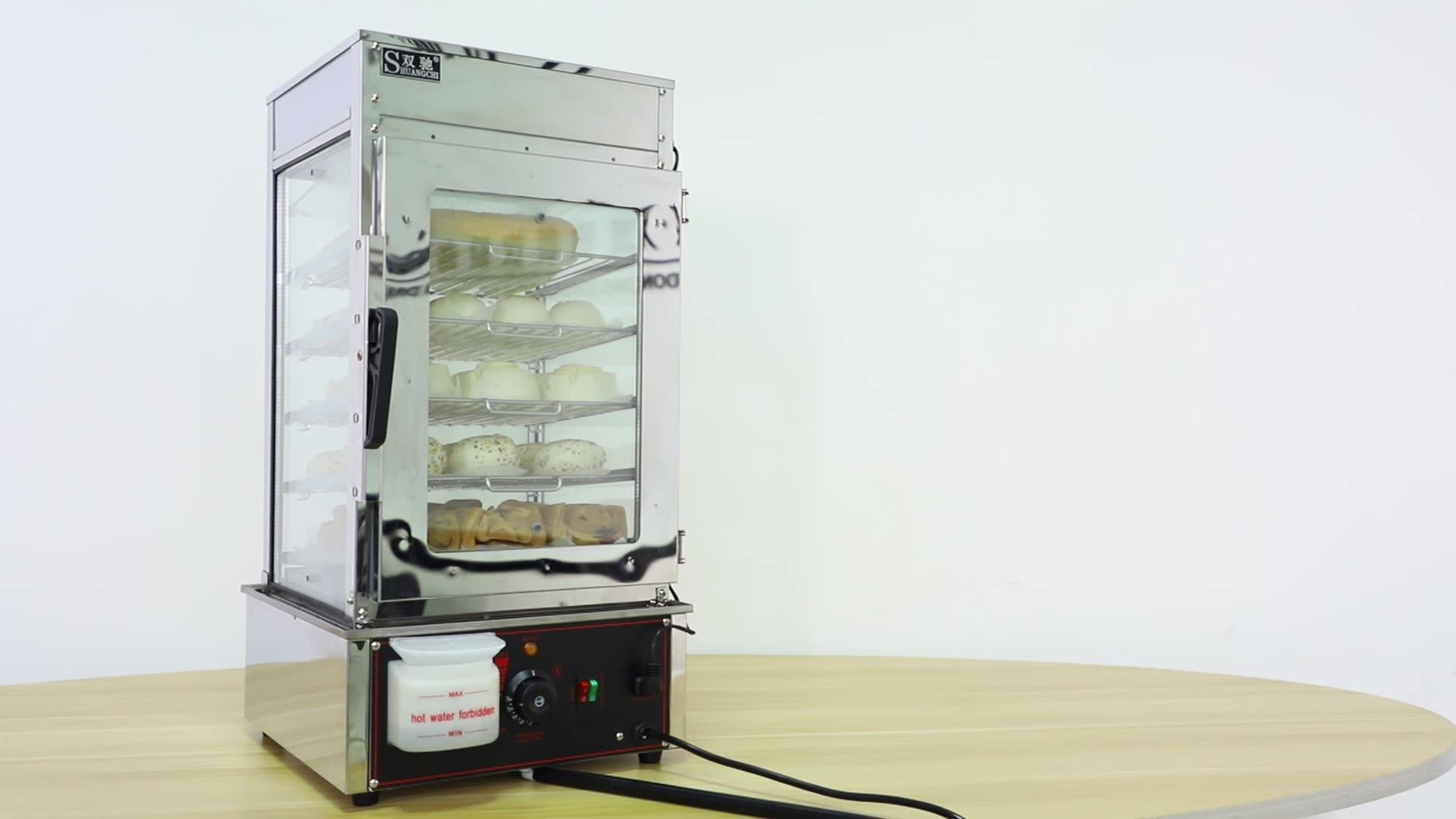 Commercial Electric Food Steamer 6 Layers Fast Food Display Warmer ...