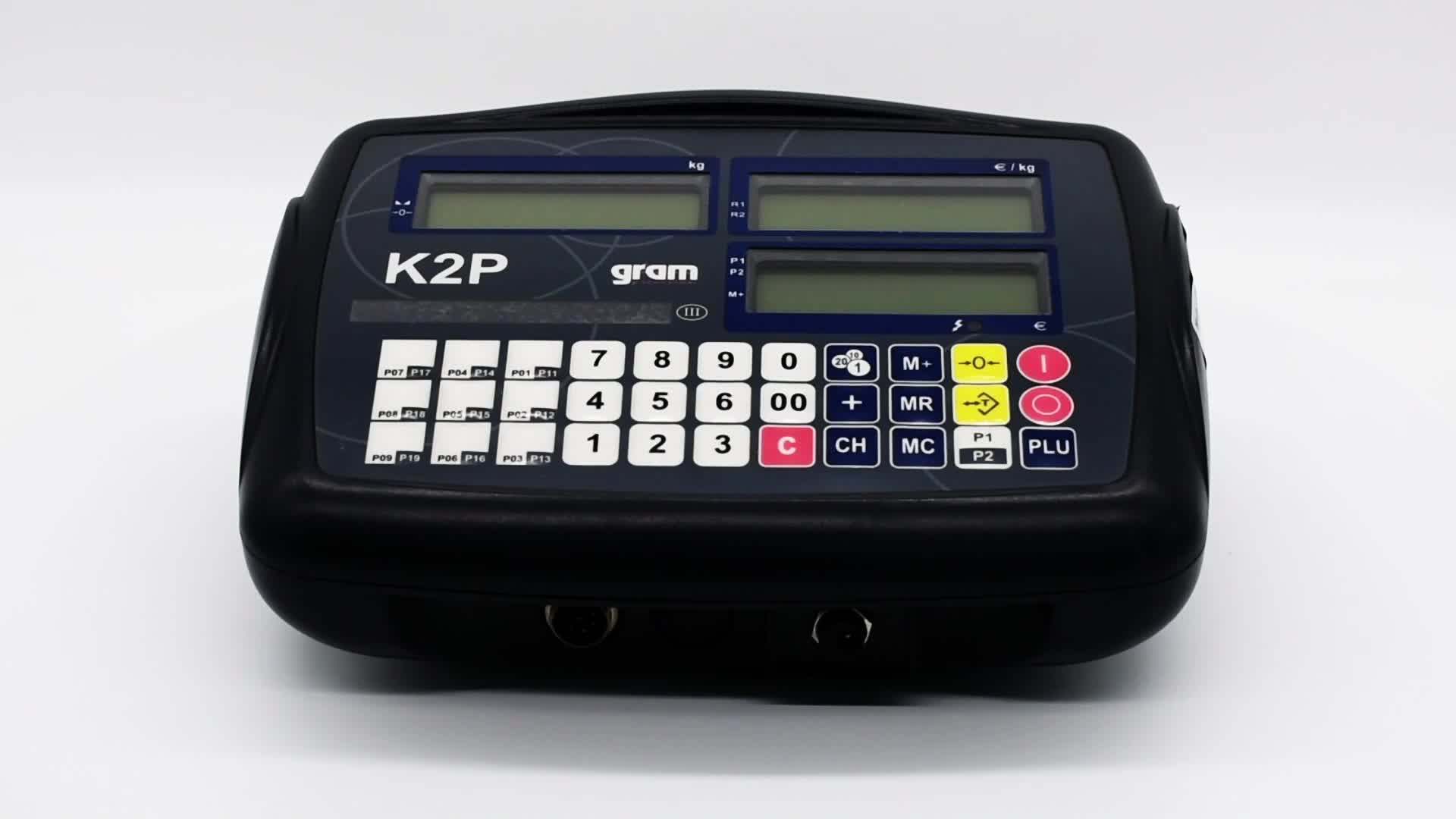 Gram K2p Digital Weighing Indicator With 3 Lcd Display Price Weighing Indicator - Buy Weighing ...