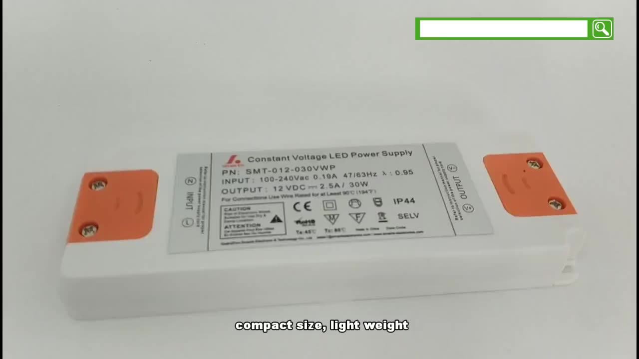 Ce Waterproof Ip44 Plastic Box For Ultra Slim Thin Small Led Driver 12v ...