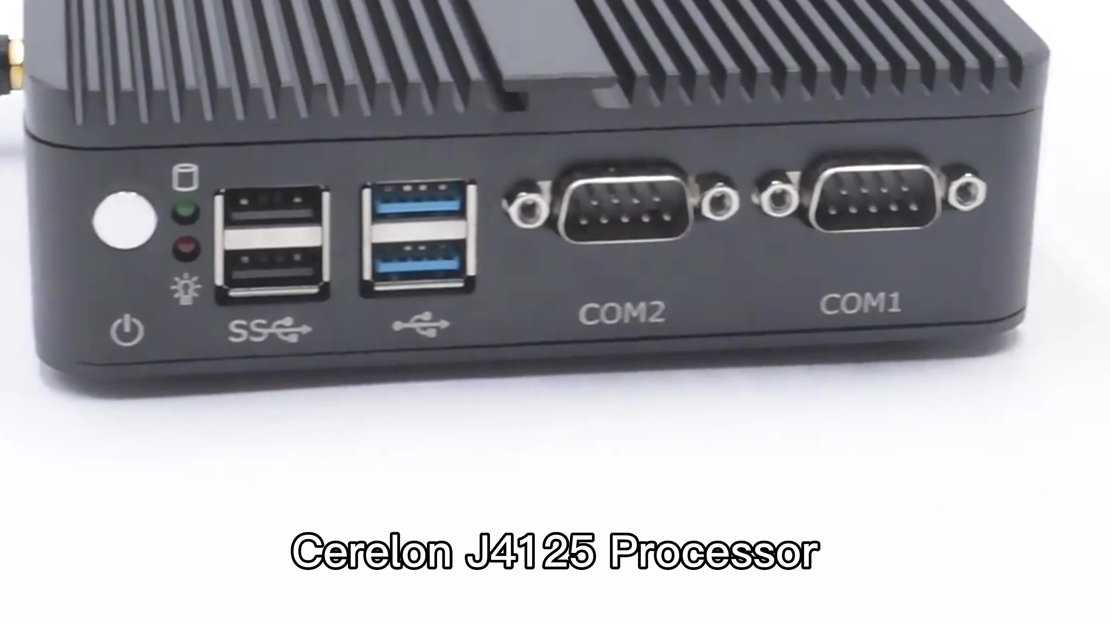 Factory Cheap Mini Computer Pc Intel Celeron J4125 Dual 2 Lan Ethernet ...