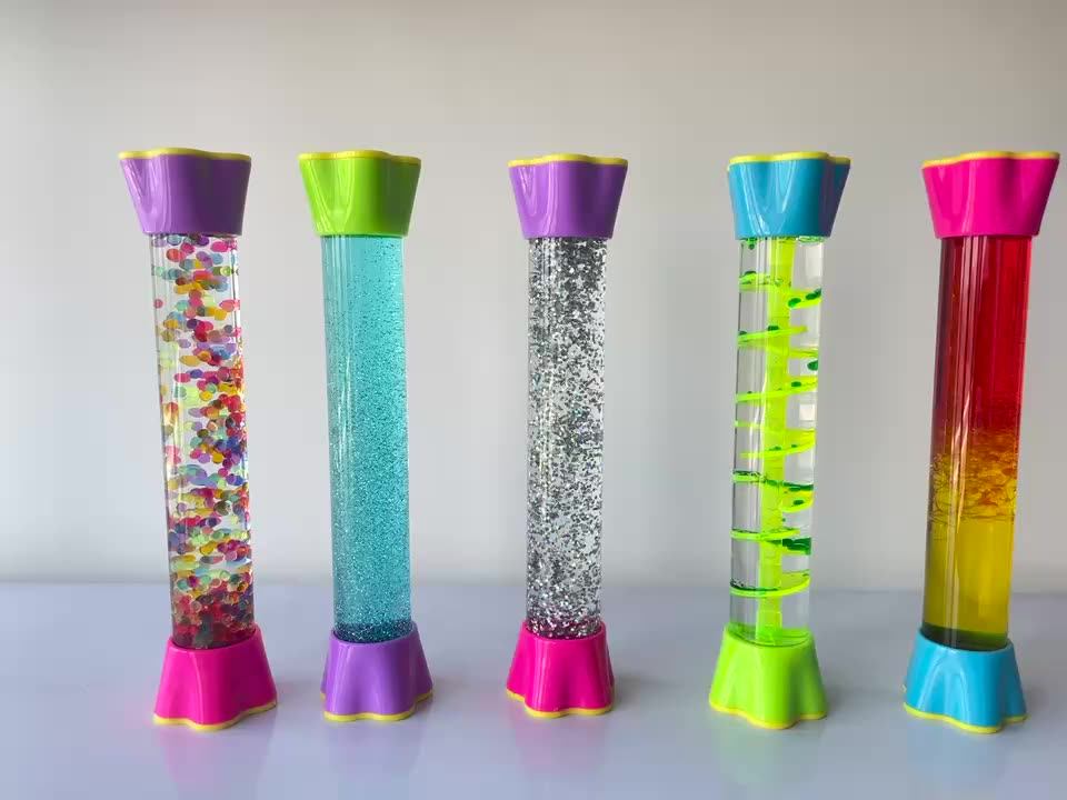 Sensory Tubes For Kids Fidget Tubes For Calm Down Corner Anxiety Relief ...