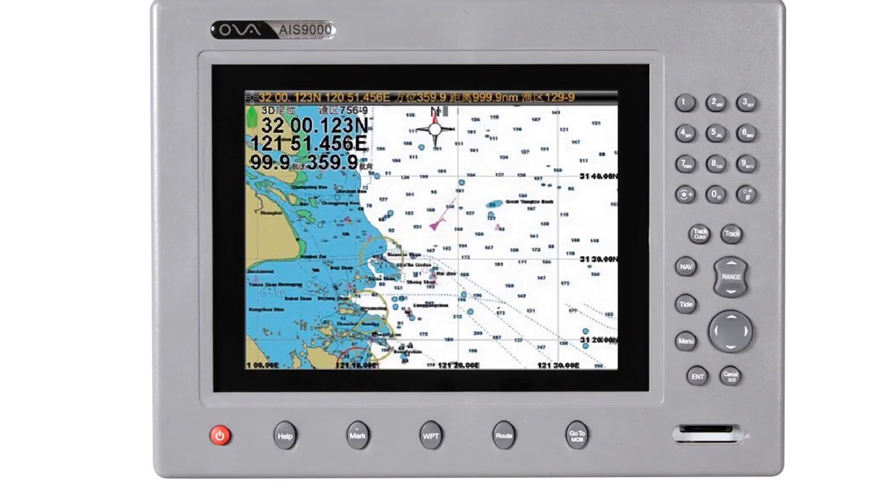 Ais9000 Fishing Boat Marine Gps Navigation Ais Chart Plotter - Buy ...