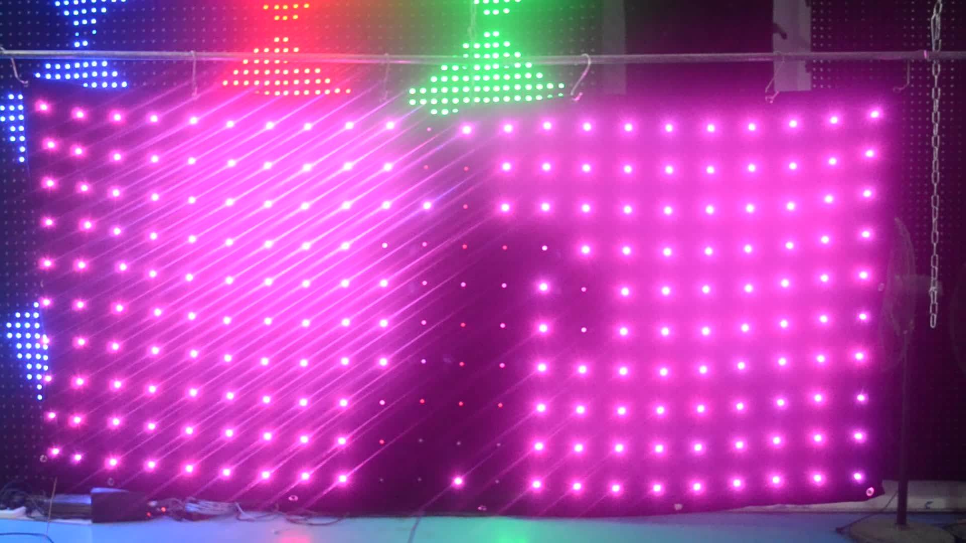 Led Video Curtain P100mm 2.2m*1m Entertainment Center Professional ...