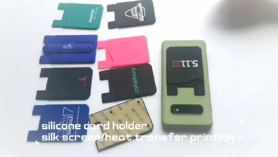 Popular Useful Credit Card Holder Mobile Phone Silicone 3m Sticker ...