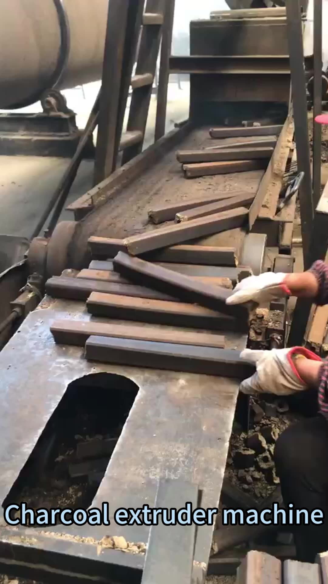 Biomass Barbecue Charcoal Machine Coconut Shell Wood Charcoal ...