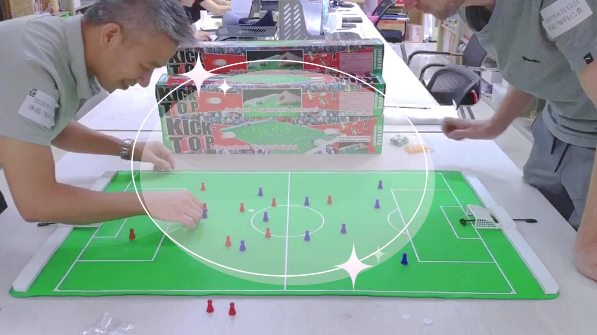 Wooden Indoor Mini Football Table Game And Soccer Table Foosball Board ...