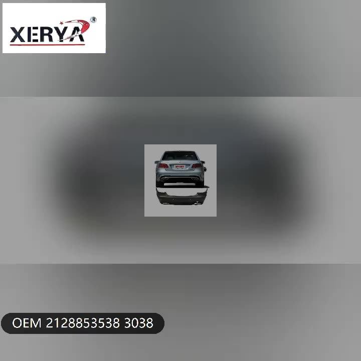 High Quality Plastic E Class W212 Rear Bumper Rear Bumper Spoiler ...