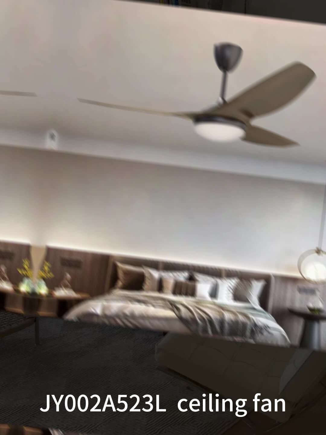 Modern Fancy Remote Control Led Ceiling Fan Living Room 52 Inch Dc Led ...