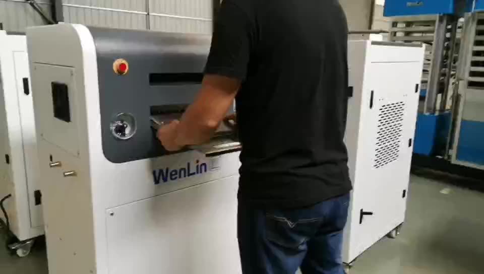 Pvc Card Laminator Wenlin-fa3000-2 Smart Card Laminating Machine - Buy ...