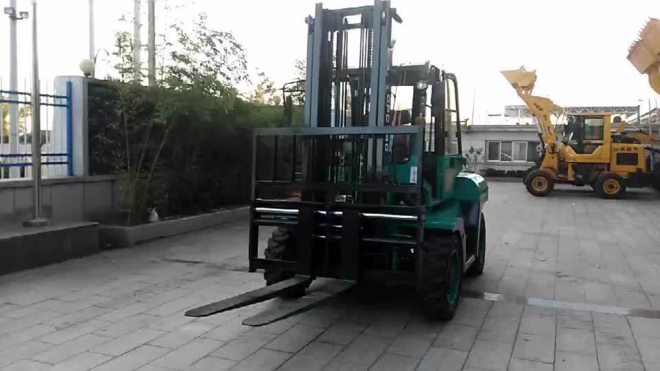 4 Wheel Drive Forklift All-terrain Forklift With 2 Year Or 3000 Working ...