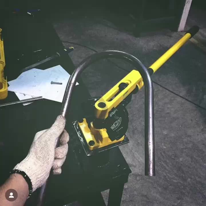 Manual Pipe And Tube Pipes Bender Hand Tool 180 90 Degree 7 Bending ...