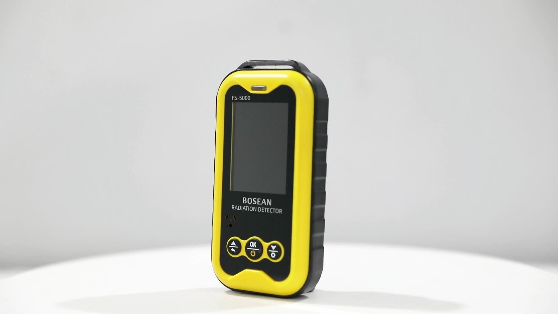 Bosean Fs-5000 Gamma Beta Radiation Detector X Ray Radiation Dosimeter ...