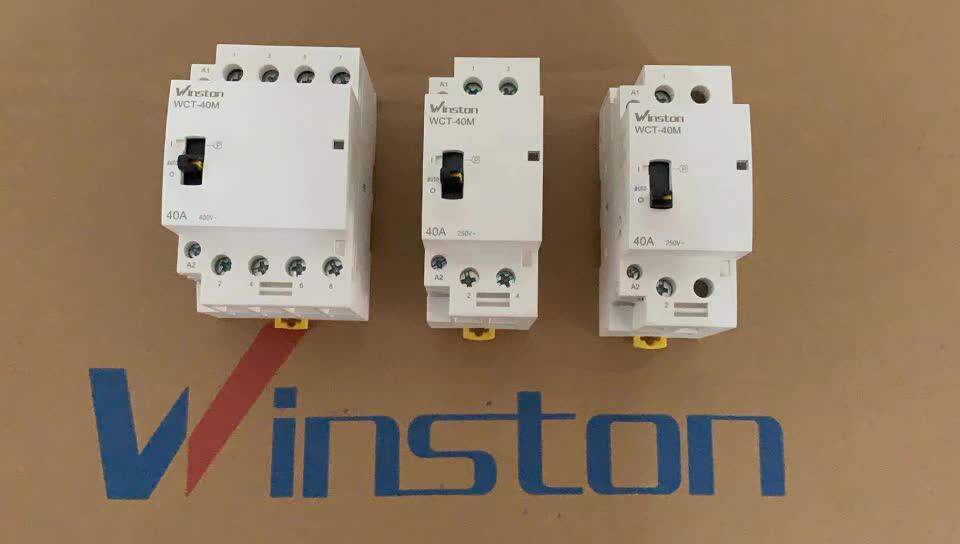 Household Contactor 2p 25a 2no 12v Magnetic Dc Contactor - Buy Dc ...