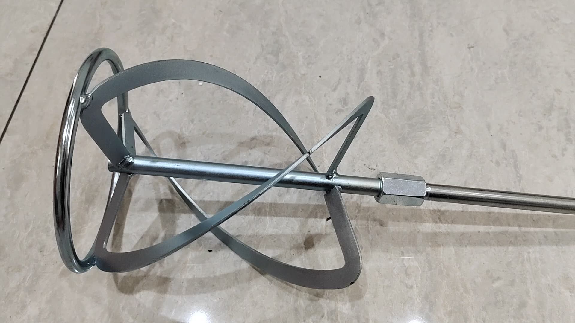 Allstone 140mm Threaded Concrete Electric Drill Epoxy Resin Paint ...