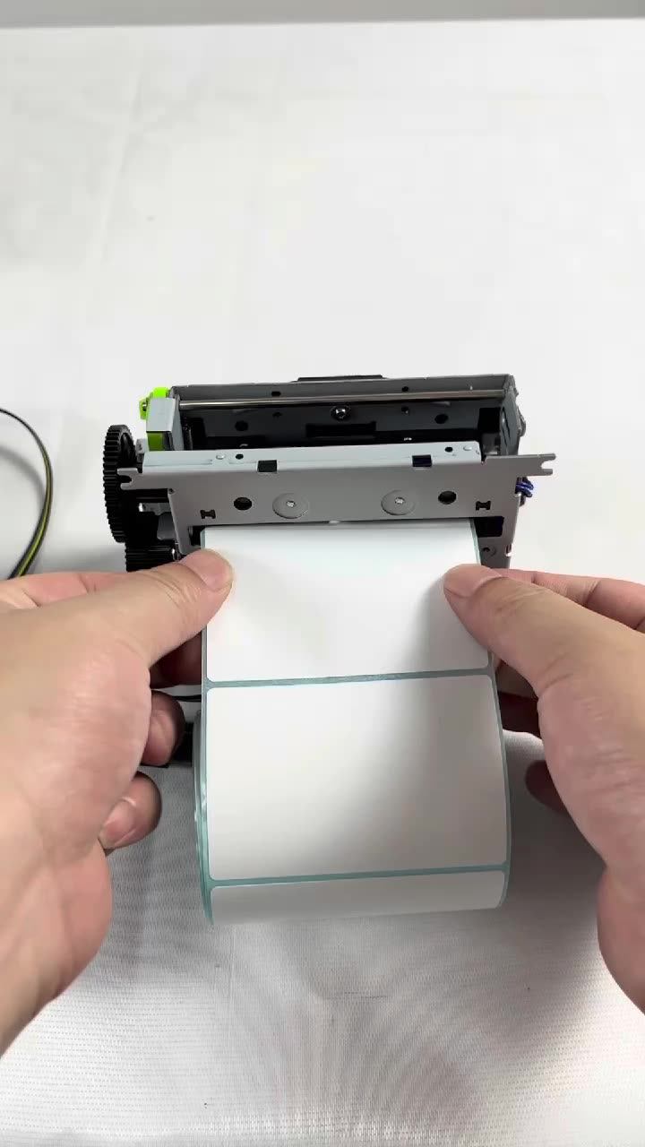 80mm Embedded Kiosk Printer Thermal Receipt Label Printer 200mm/s Speed ...