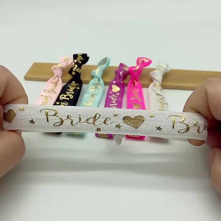Team Bride Bracelet Bachelorette Party Bride To Be Decoration ...