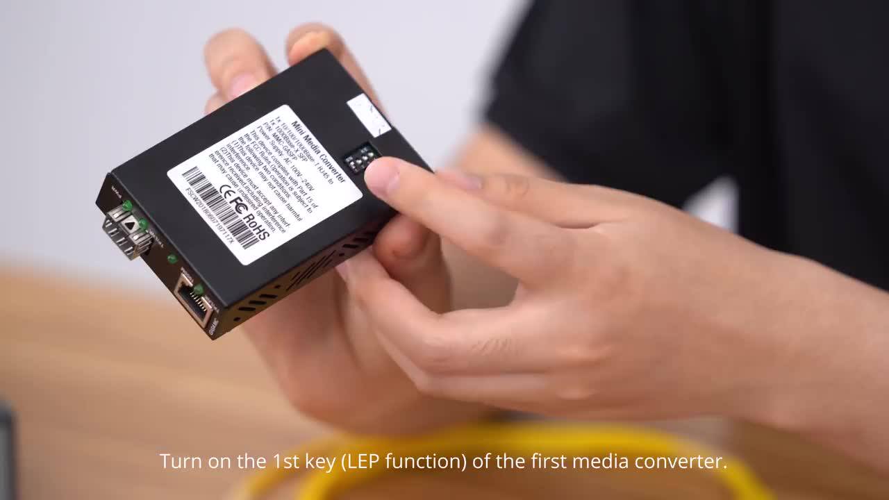 Fiber Optical To Cat 6 Converter 1000m Dual Fiber Multimode 2km Sc ...