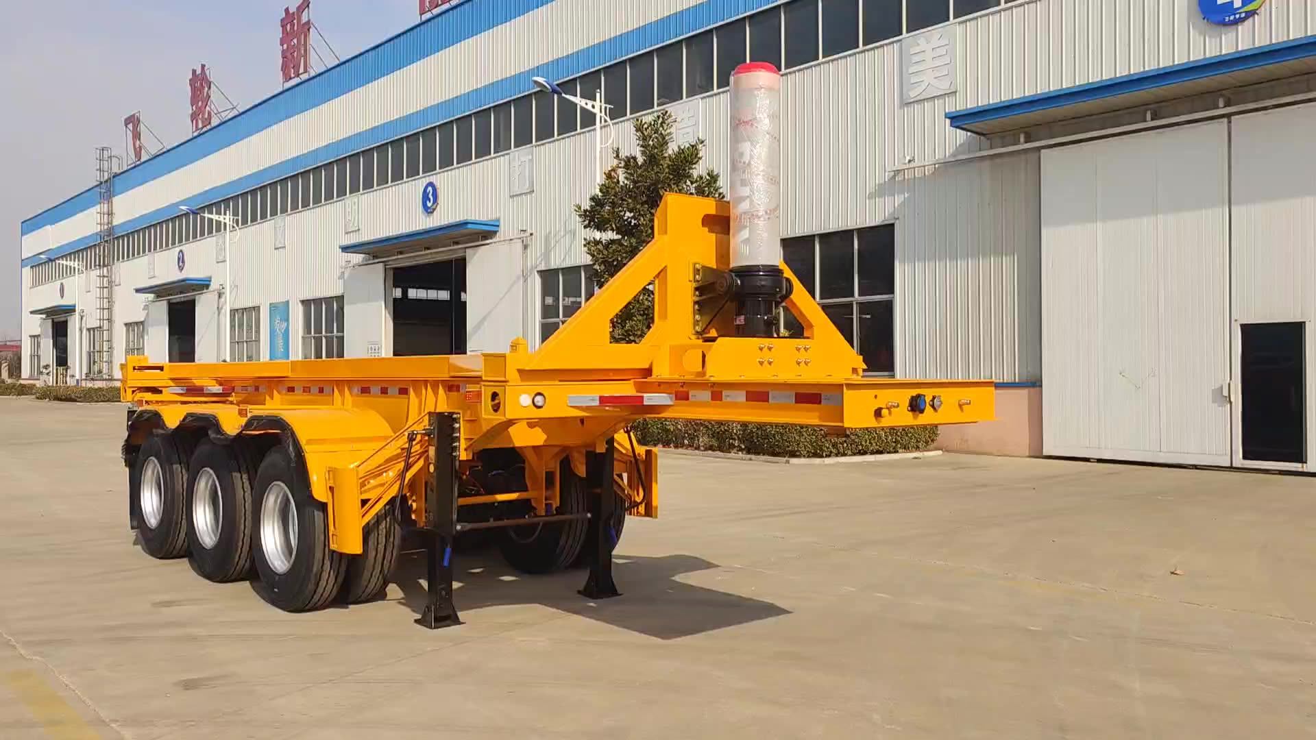 Factory Custom Direct Origin 3-axis Multi-axis Semi-trailer Container ...