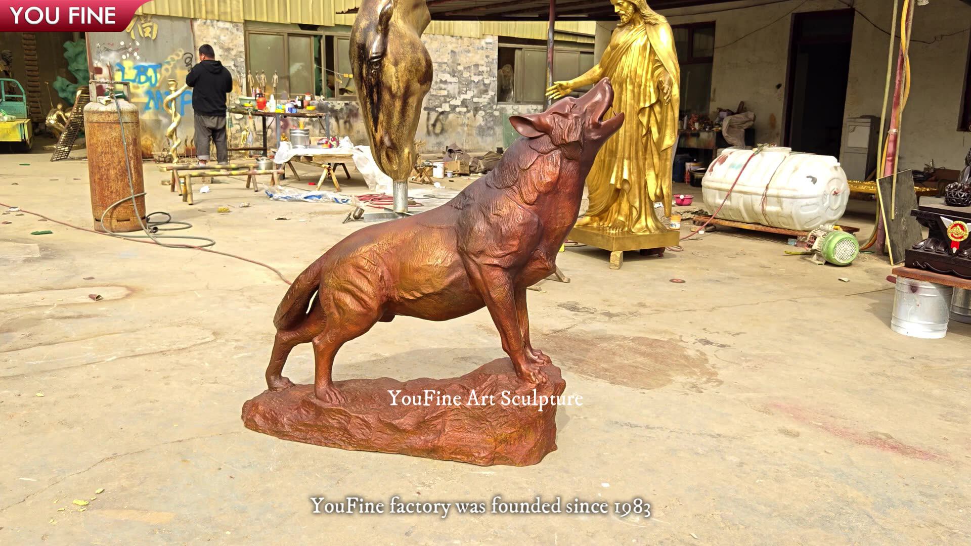 Famous Cast Brass Romulus And Remus Sculpture Bronze Capitoline Wolf ...