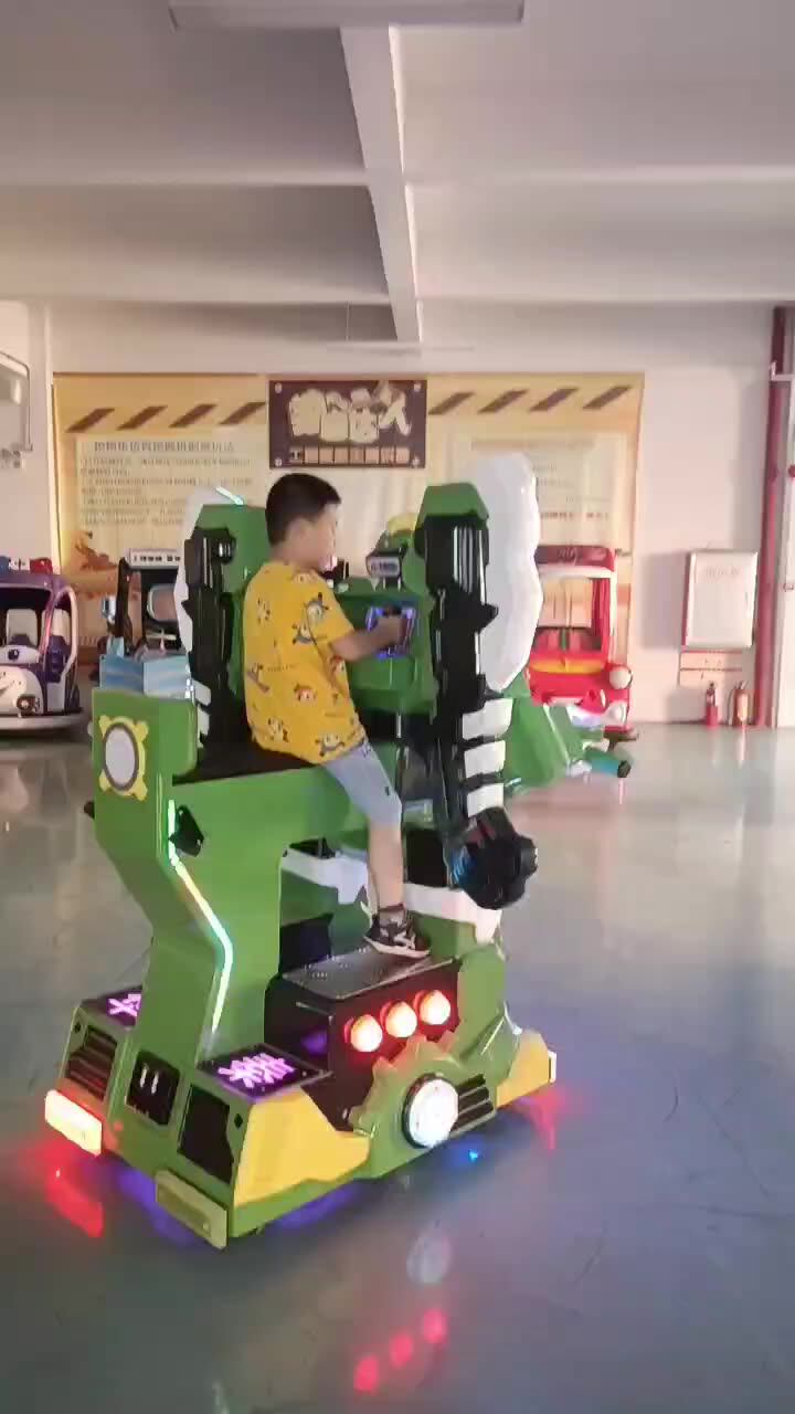 Huaqin Design Animated Armored Dinosaur Kids Amusement Park Walking ...