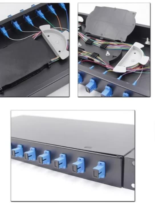 Odf Fiber Optic 24 Port Sc/upc 48coers Fiber Optic Patch Panel - Buy ...