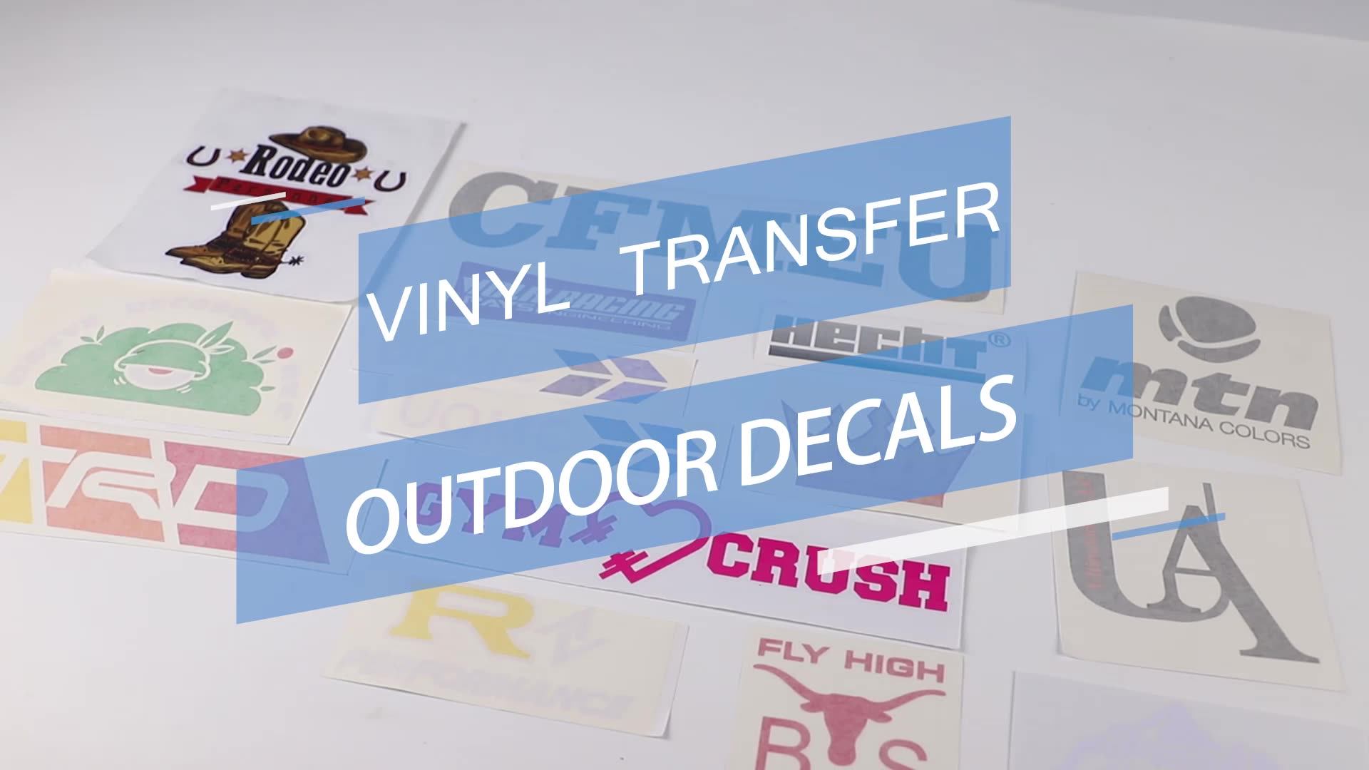 Waterproof Uv Resistance Vehicle Transfer Amine Car Decals Custom Vinyl ...