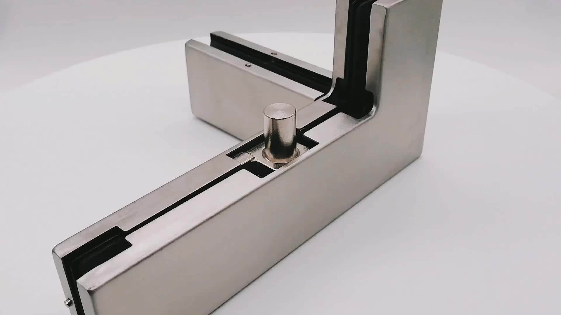 Modern Swing Good Quality Aluminum Patch Fitting For Glass Door ...