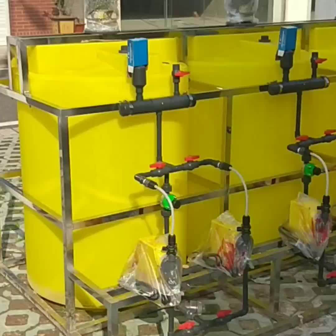 3000l Chemical Mixing Tank Mixer Dosing System For Water Treatment ...