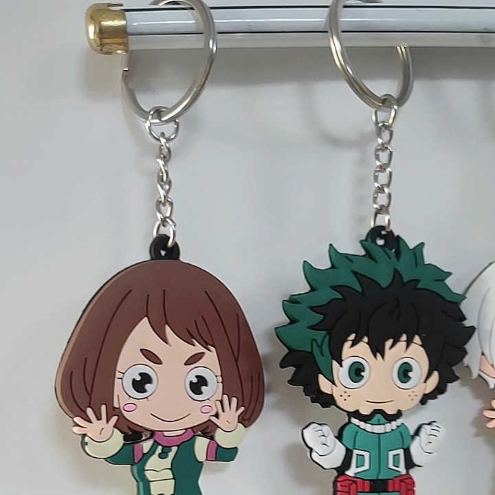 Pinyu Japanese Anime Bakugo Katsuki Deku Boku No Hero Academia Keyring ...