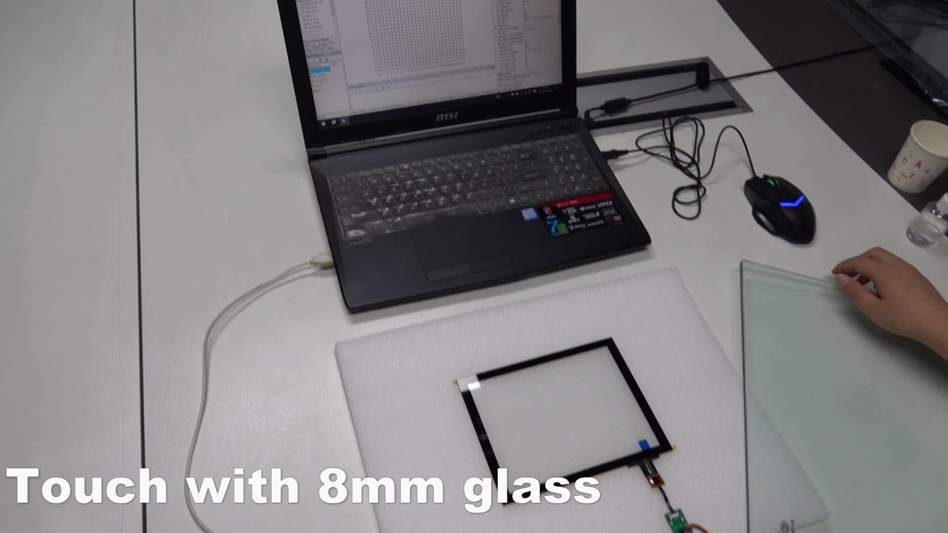 Custom Size Pcap Touchscreen 8 Inch Usb Capacitive Multi Touch Panel ...