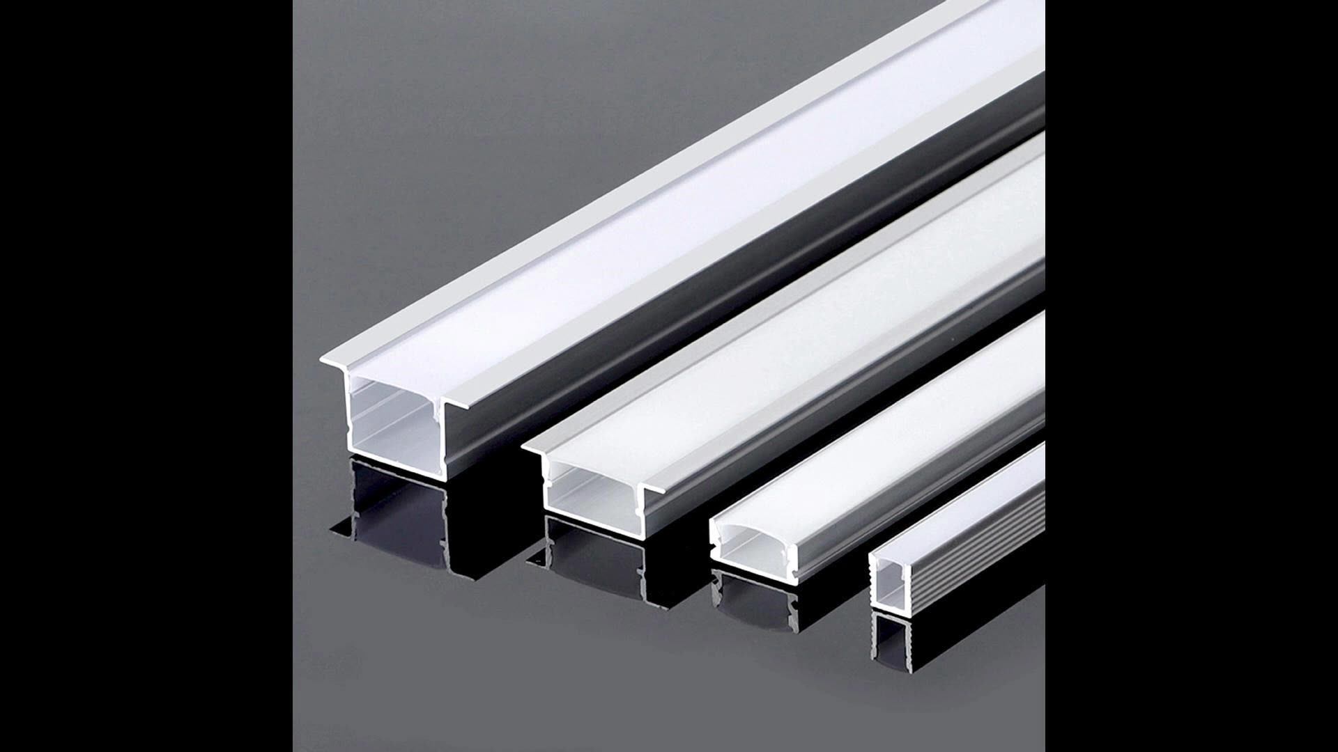 17x12mm Led Linear Light Aluminum Profile Custom Extrusion Channel ...