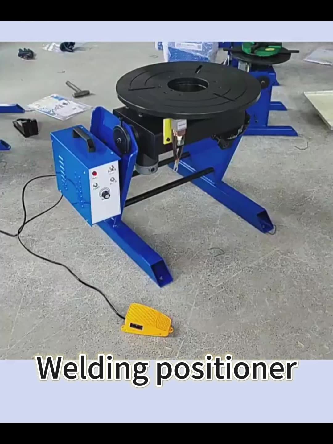 Automatic Welding Machine 300kg Capacity Welding Positioner With Round ...