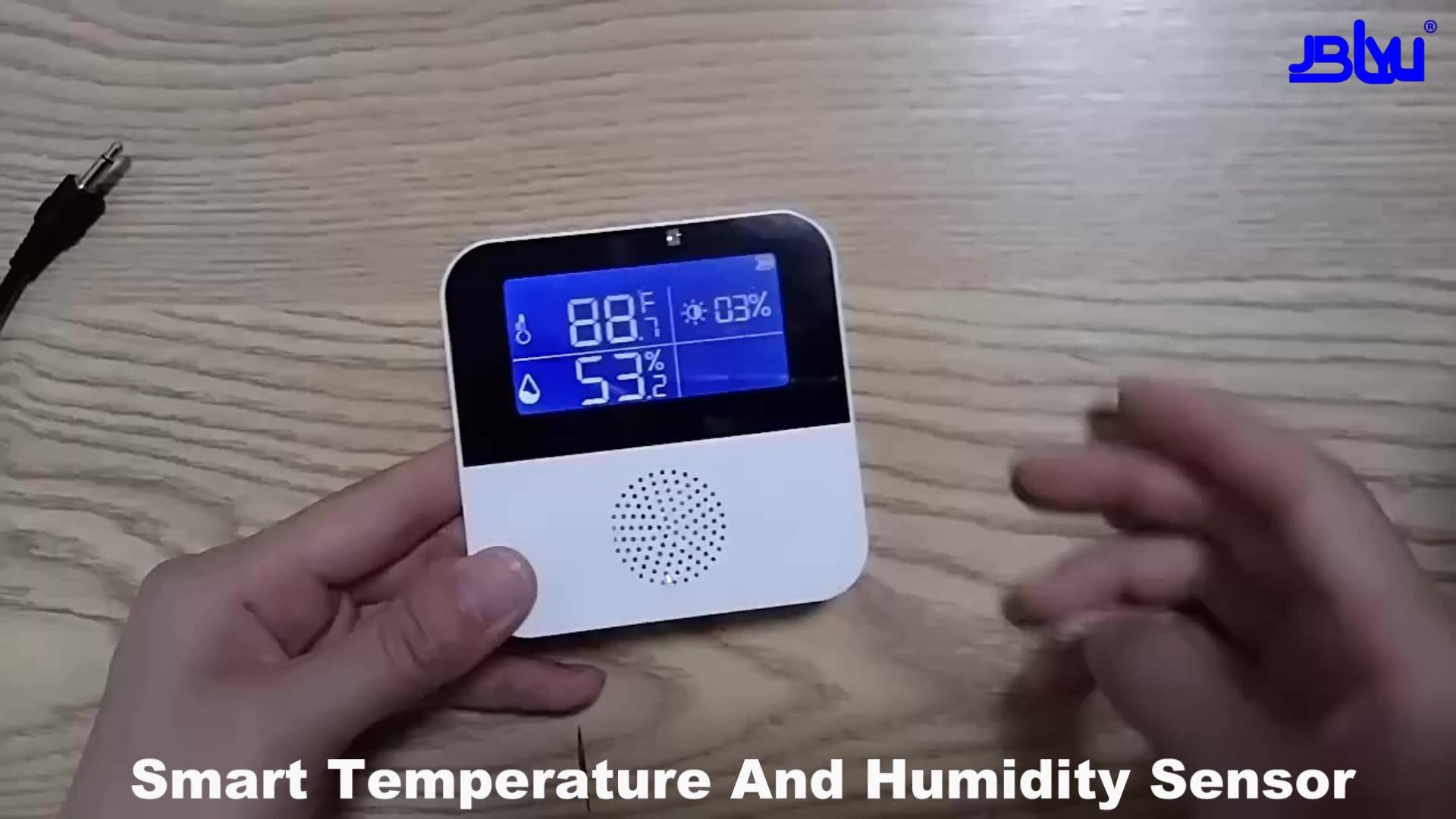 Tuya Smart Life Temperature And Humidity Sensor For Home Or Plant Growth With Lcd Display Wifi ...
