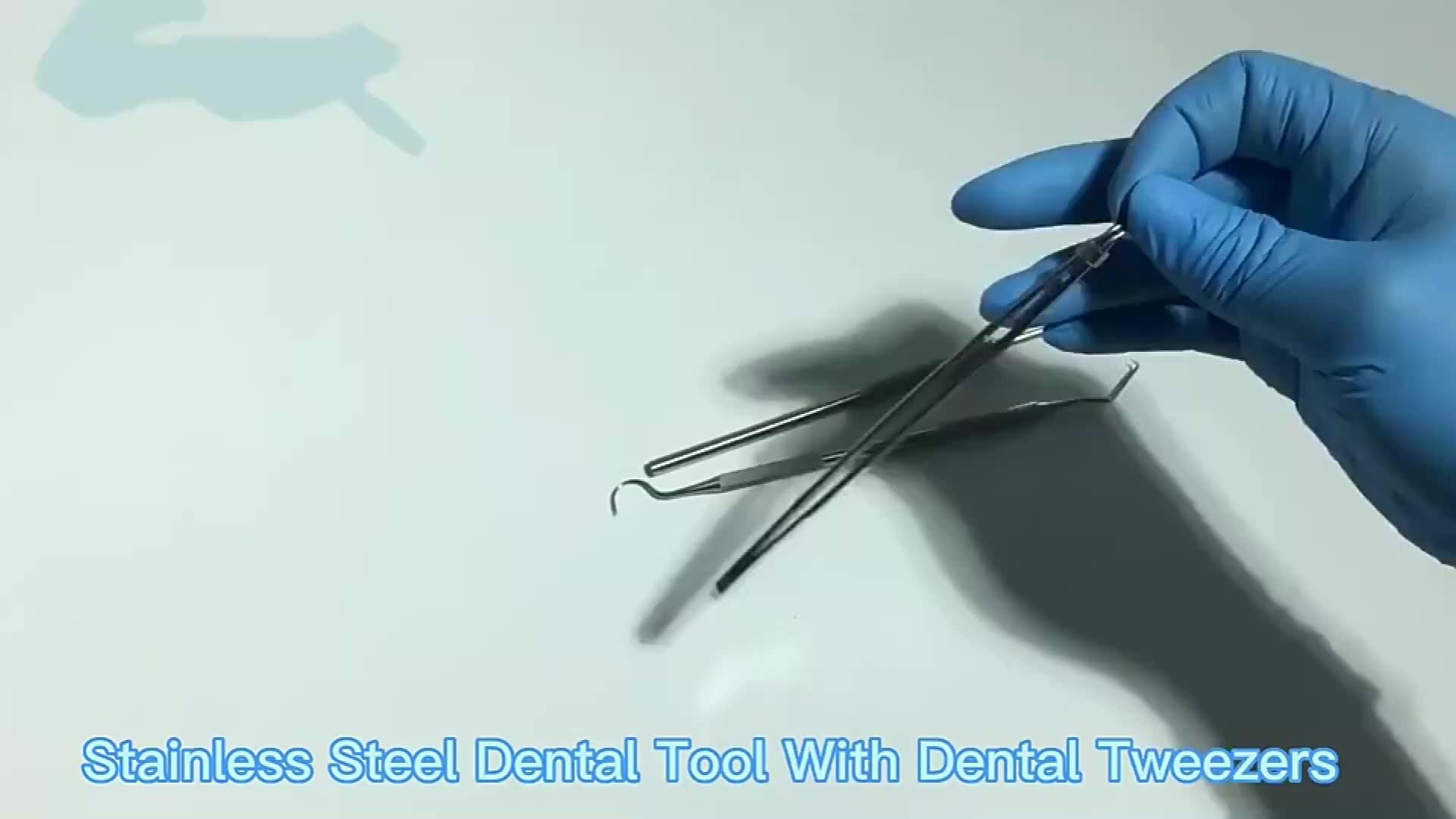 Stainless Steel Dental Tool Set Dental Instruments Kit 3 Pcs Scaler Set ...