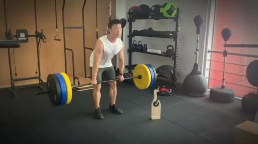 Wellshow Sport Wooden Barbell Jack Deadlift Jack Mini Barbell Stand ...