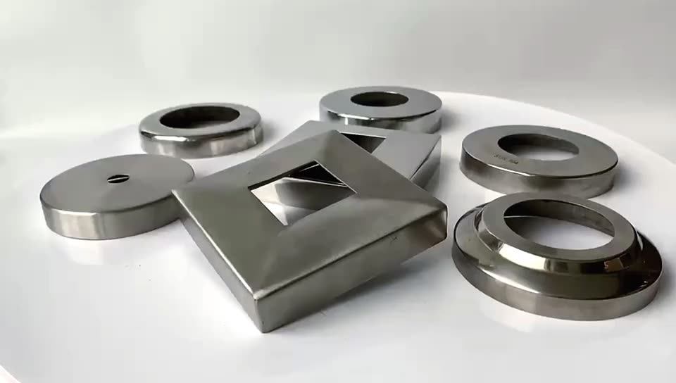 Modern Balustrade Accessories Decorative Baluster Flange Base Cover ...