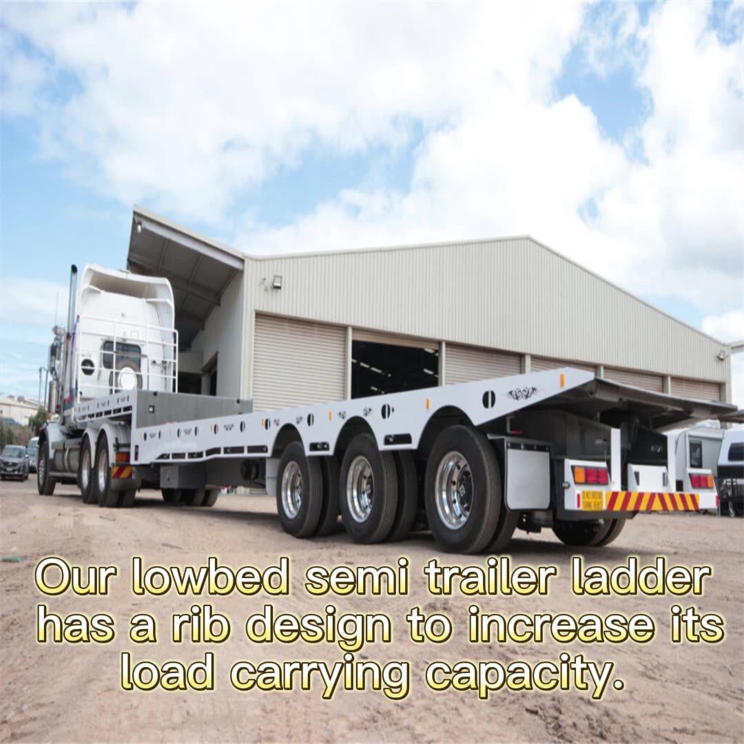 Berkley Flatbed Semi Trailer Transport 20 40ft Containers Drop Deck ...