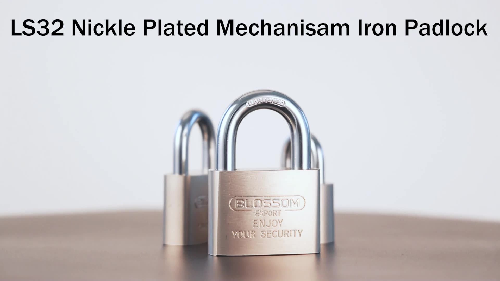 Ls32 60mm Blossom Lock In China Nickle Plated Heavy Duty Top Security ...