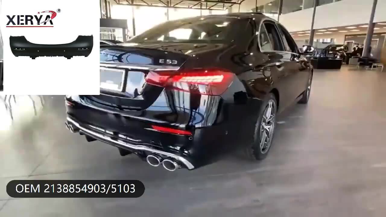 Rear Bumper For Car Mercedes Benz W213 E-class 2021 Plastic Color Oem ...