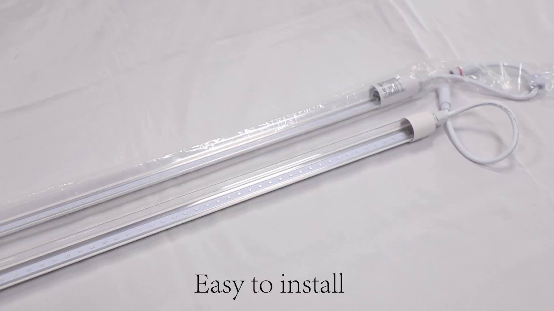 Liweida 0.6m 2ft Full Spectrum T8 Led Tube Grow Light Parallel And ...