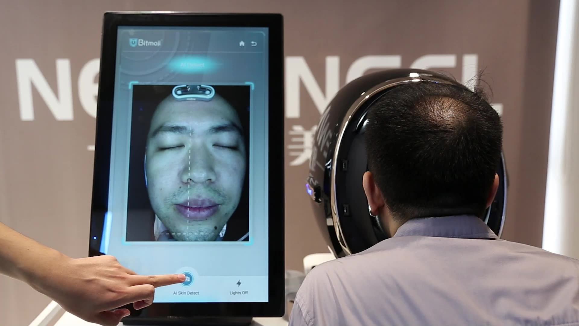 Salon Professional Skin Analyzer 3d Smart Face Skin Diagnosis System ...