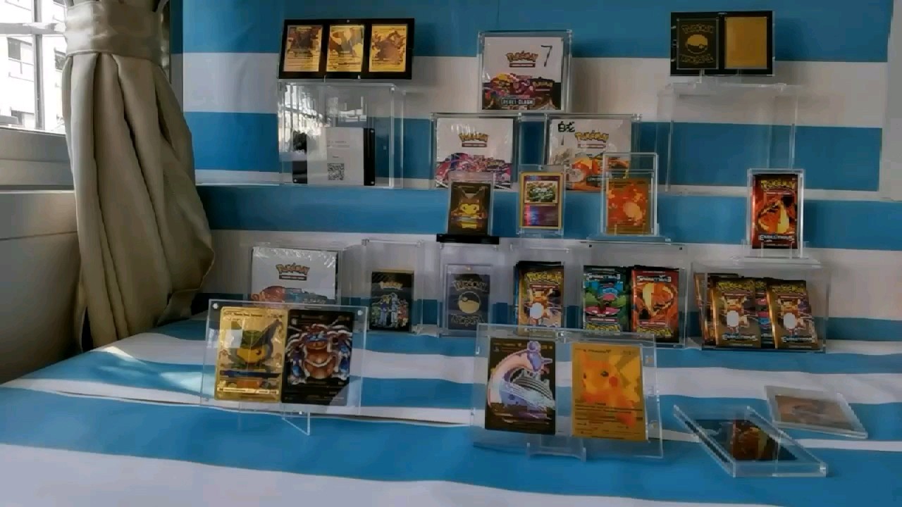 Custom Wholesale Pokemon Display Case Acrylic Pokemon Japanese Booster ...