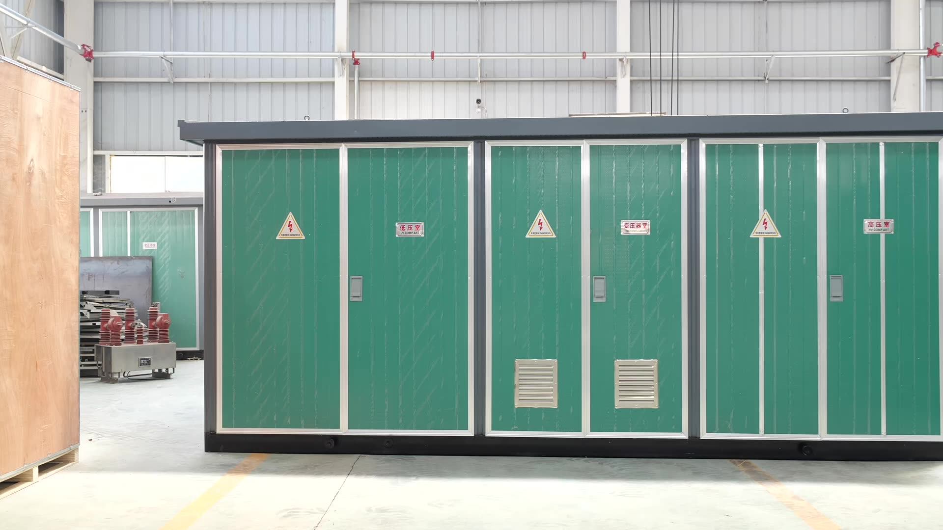 Prefabricated Substation 11kv 15kv 100kva 1000 Kva Metal Power ...