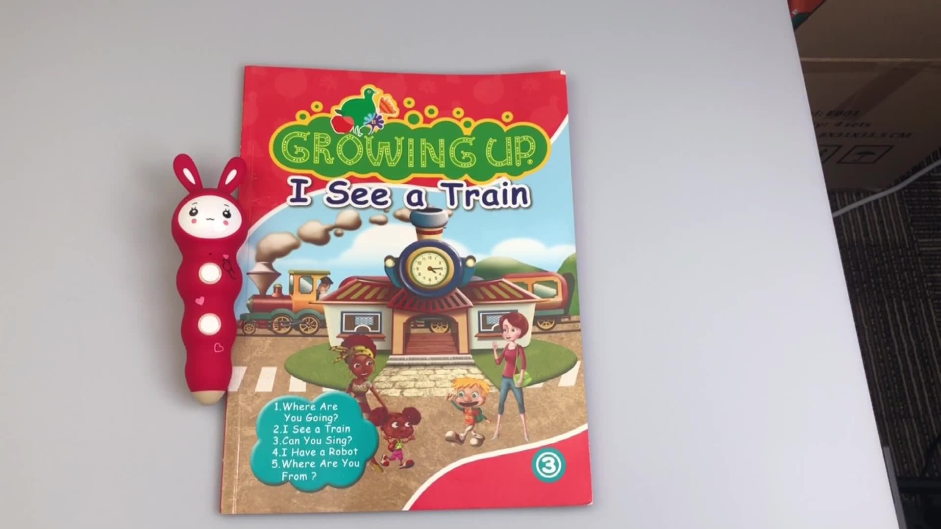 Children Talking English Speaking Pen Audio Book Reading Pen Growing Up ...